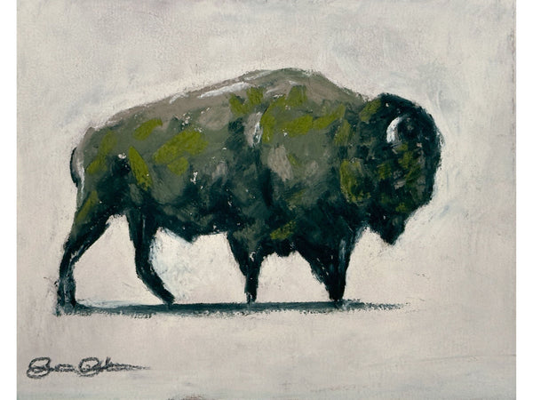 Big Horn Bison Grey/Green - Big Horn Bison Ranch